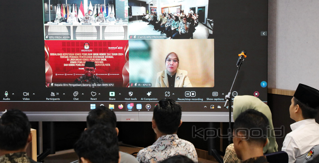 Sosialisasi Pencegahan Kekerasan Seksual di KPU Kepri - KPU